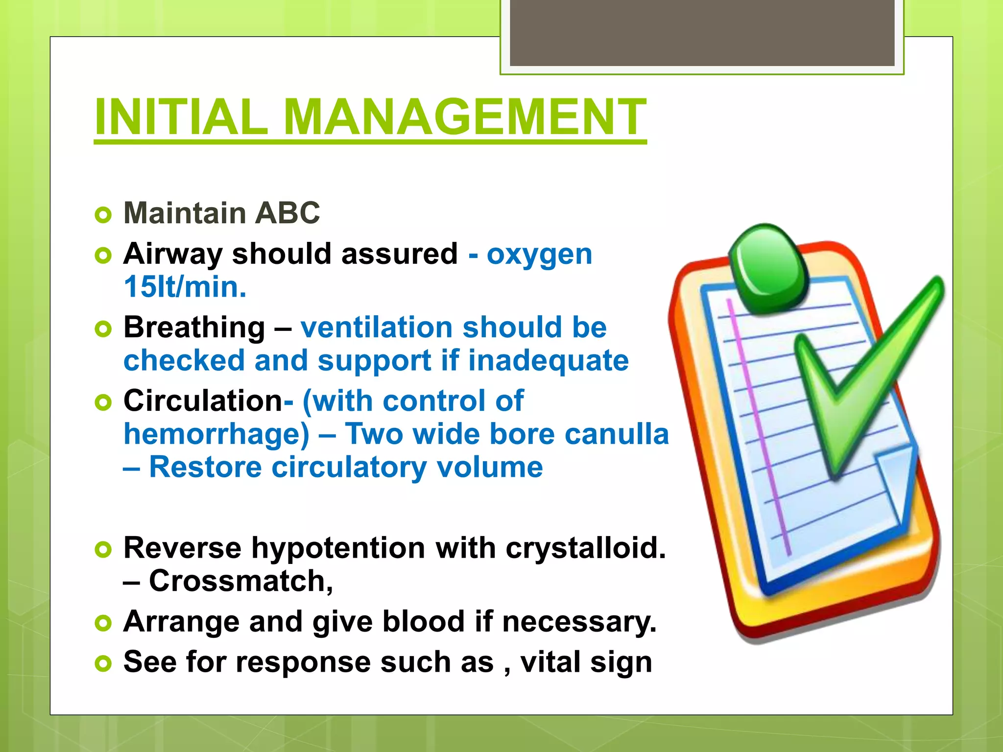 Obstetrical emergencies | PPTX