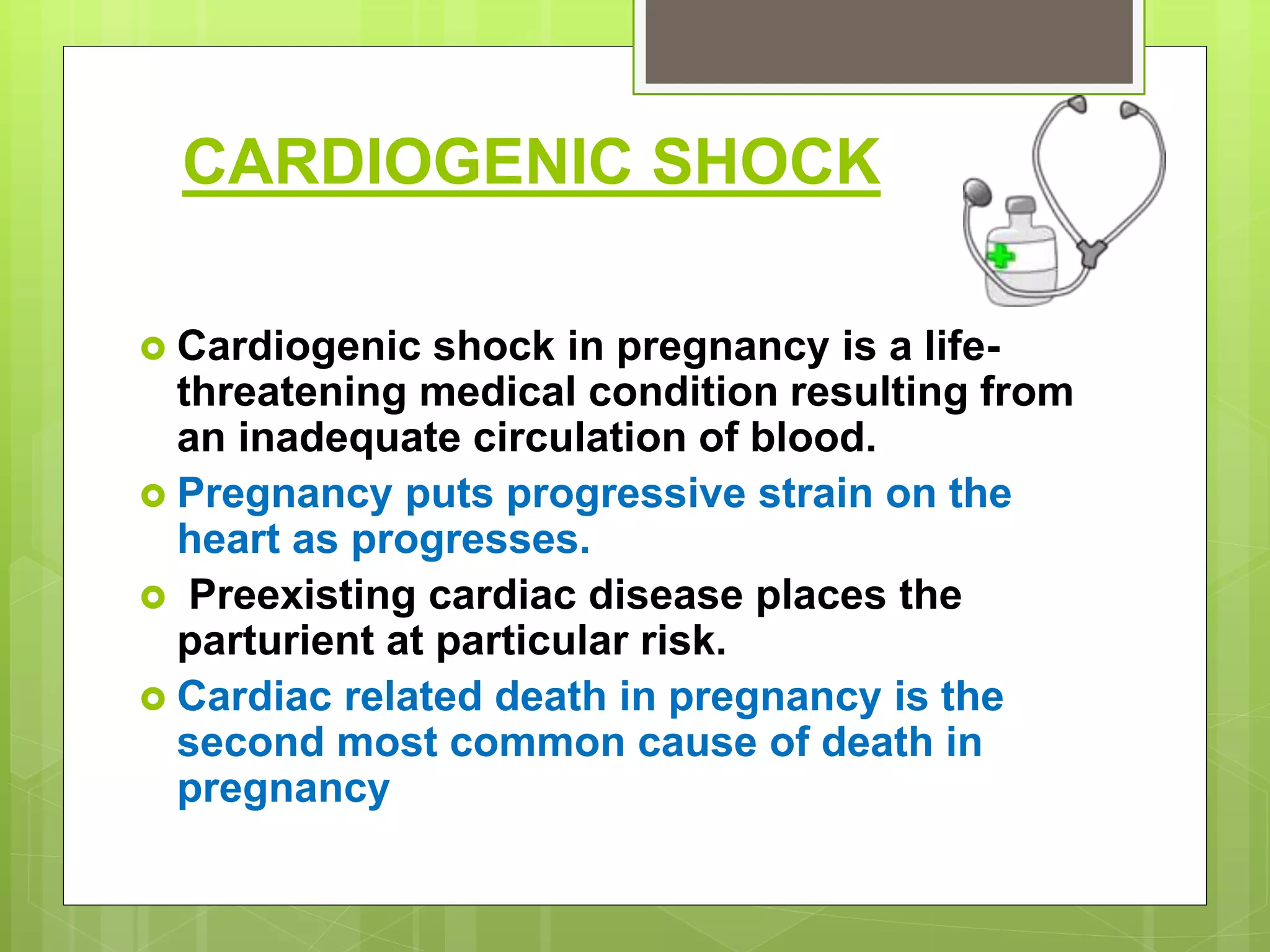 Obstetrical emergencies | PPTX