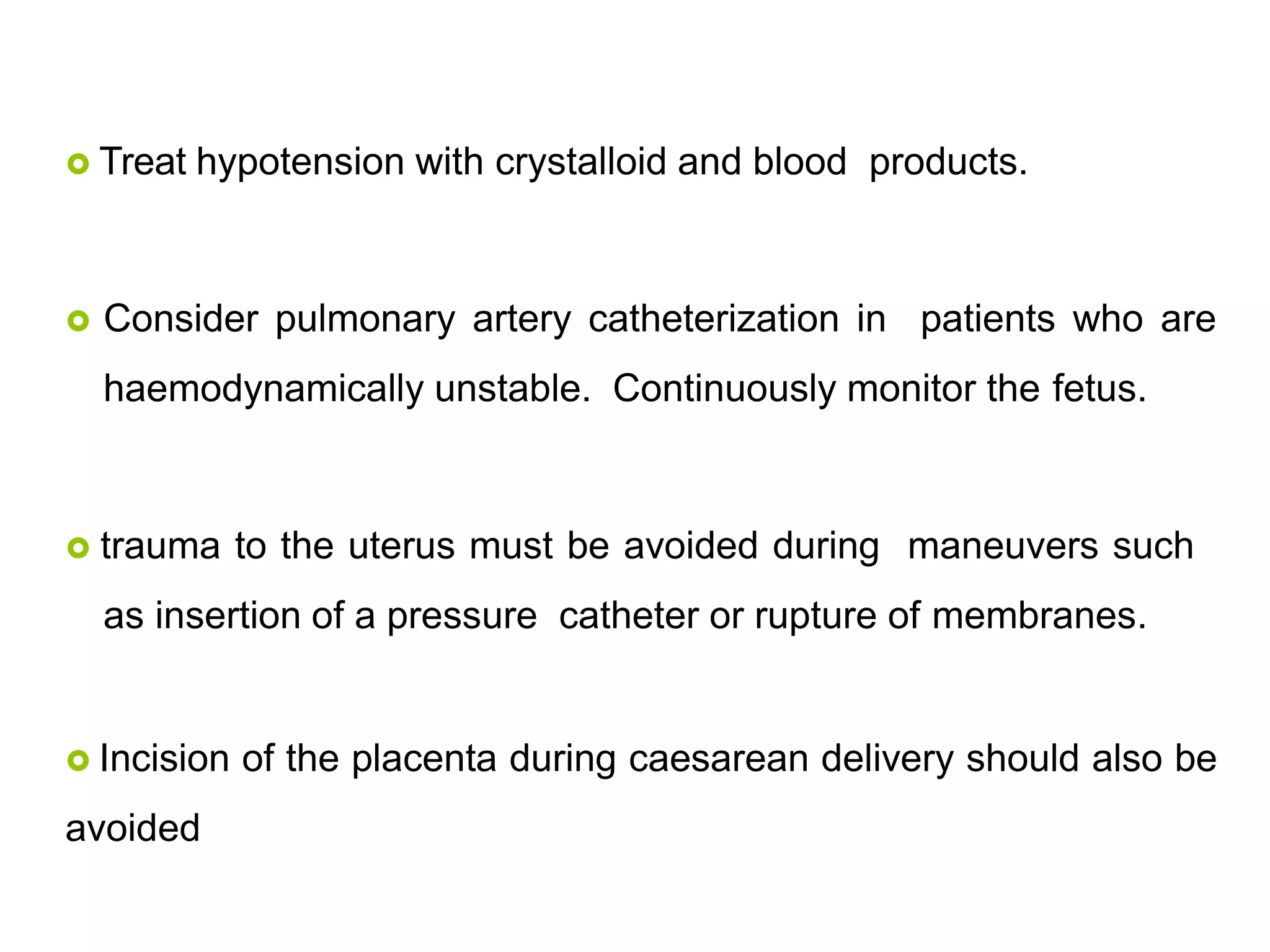 Obstetrical emergencies | PPTX