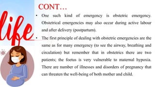 obstetrical emergencies in midwifery.pptx