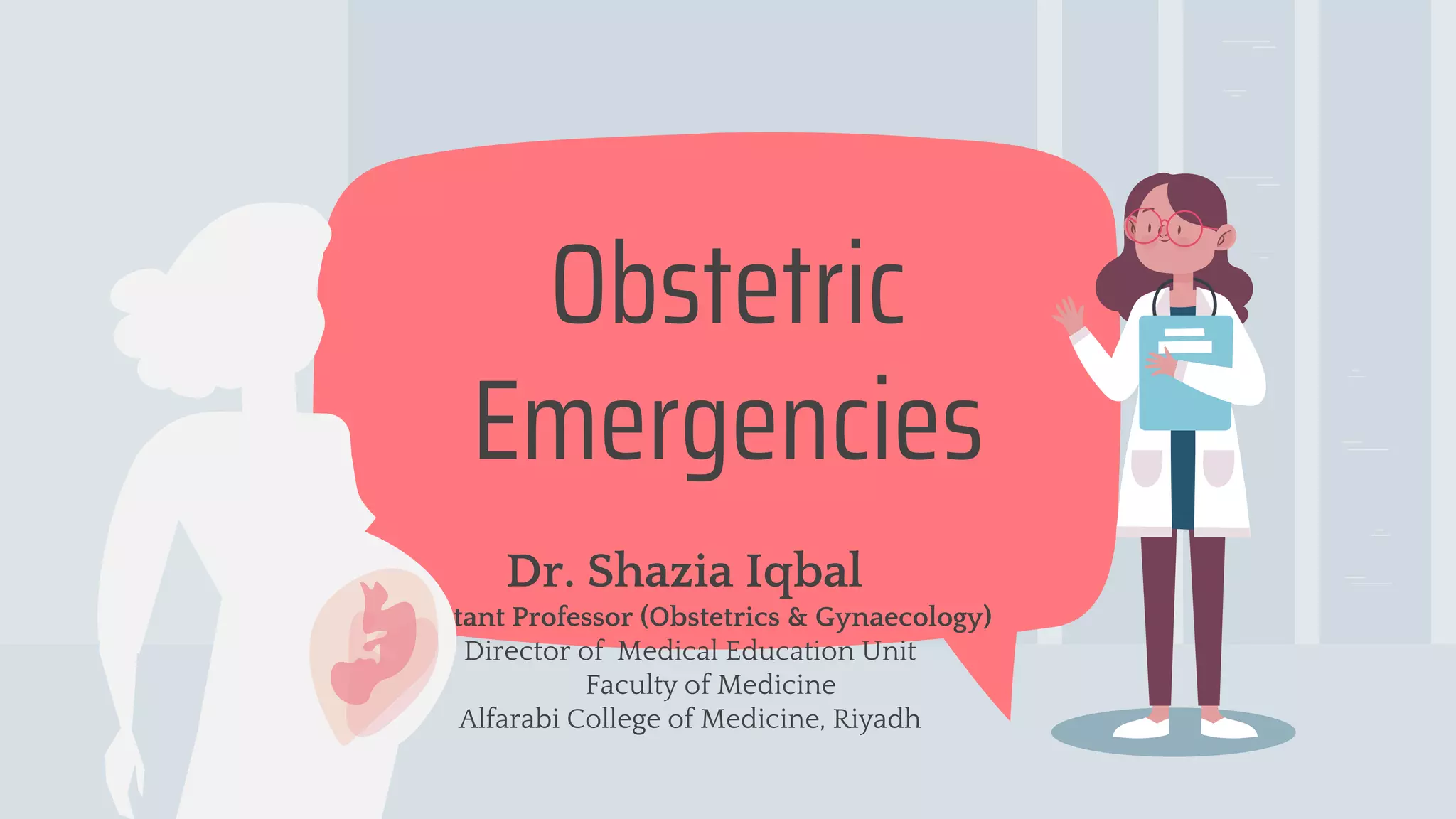 Obstetrical emergencies 2.12.2020