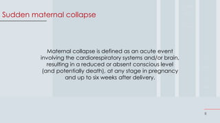 Obstetrical emergencies 2.12.2020