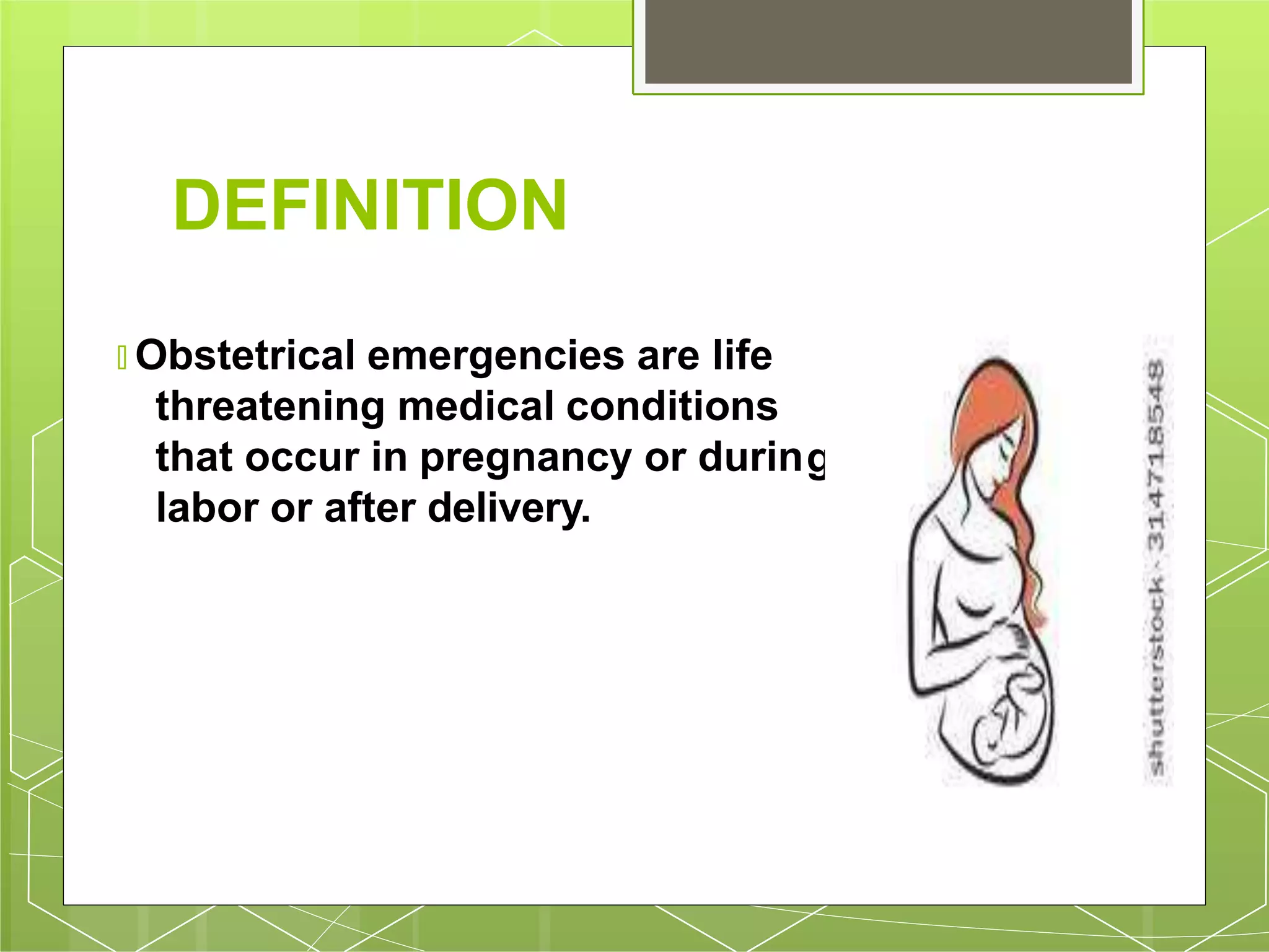 obstetrical emergencies PPT.pptx