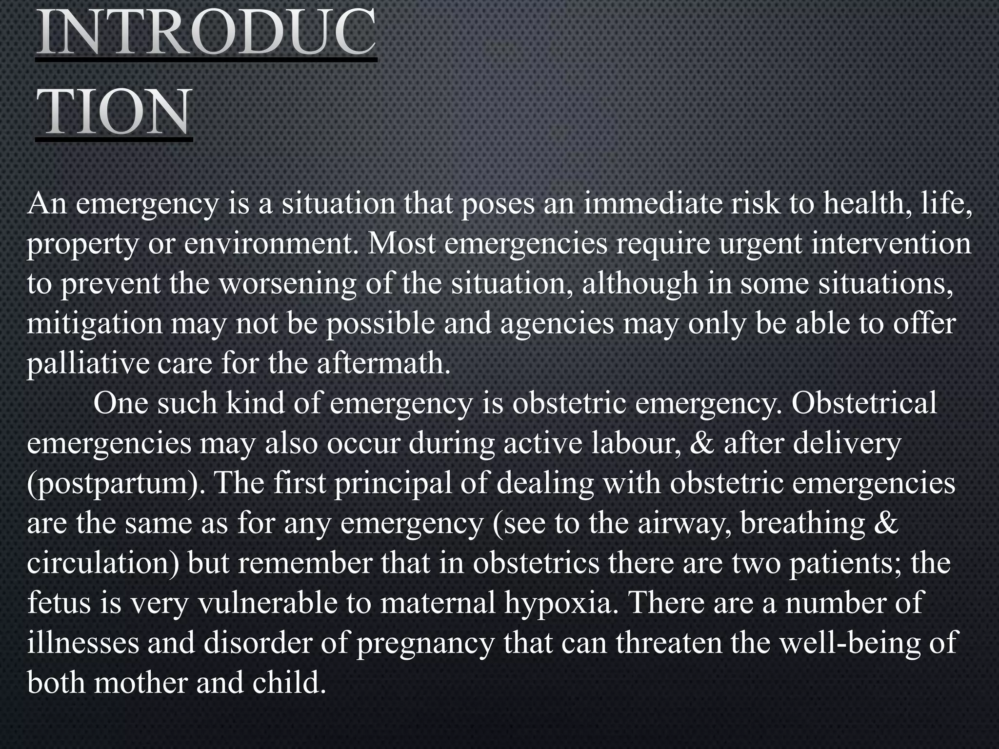 Obstetrical Emergency & Management.pptx