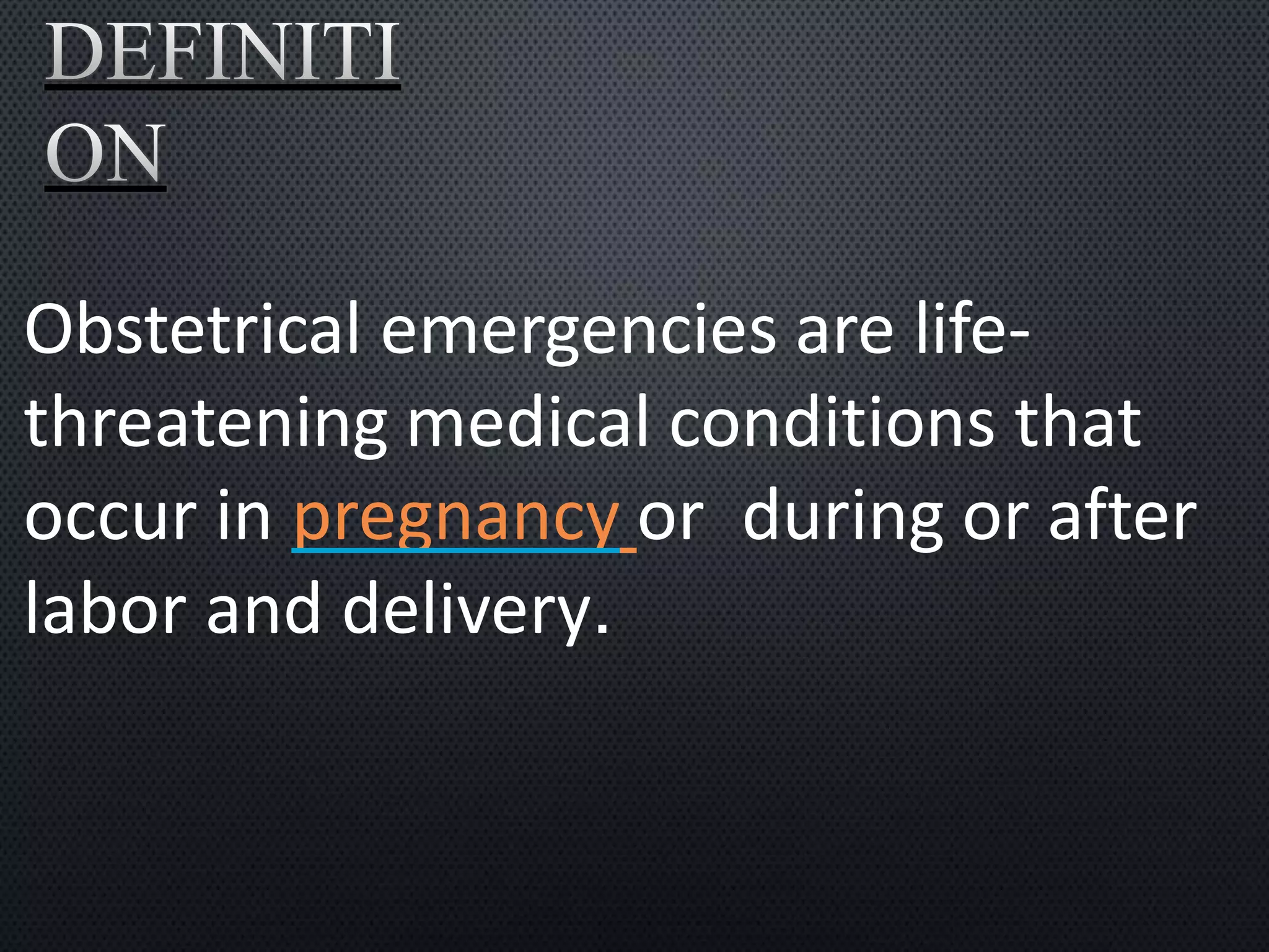 Obstetrical Emergency & Management.pptx