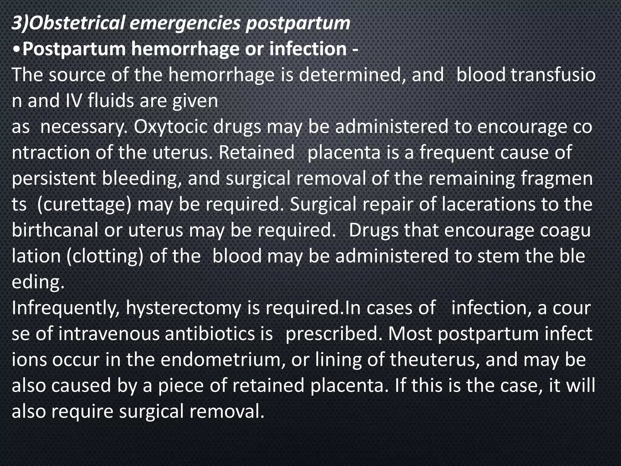 Obstetrical Emergency & Management.pptx