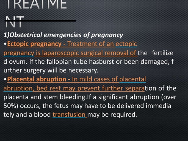 Obstetrical Emergency & Management.pptx | Pregnancy | Reproductive Health