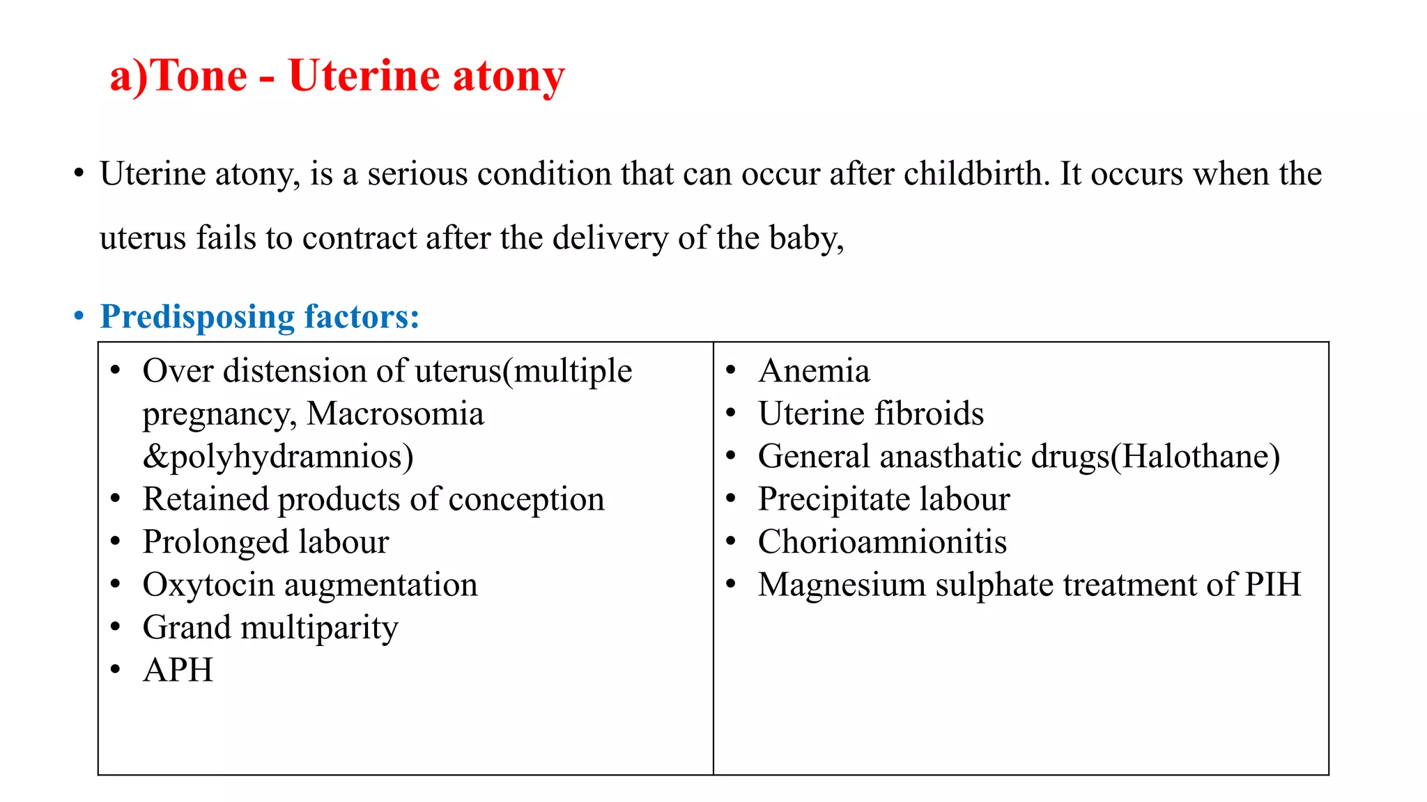 Obstetrical emergency & nsg management | PPTX