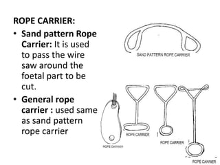 obstetrical instruments.pptx | First Aid | Injuries