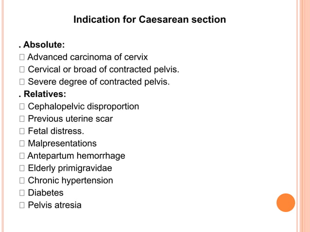 OBSTETRICAL PROCEDURES AND OPERATIONS.pptx | Pregnancy | Reproductive ...
