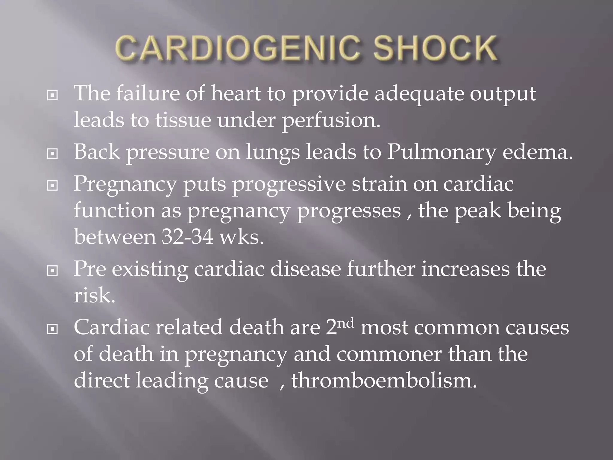 Obstetrical shock | PPTX