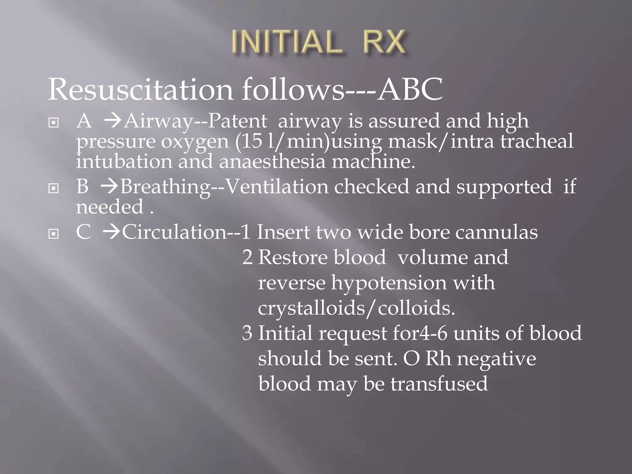 Obstetrical shock | PPTX