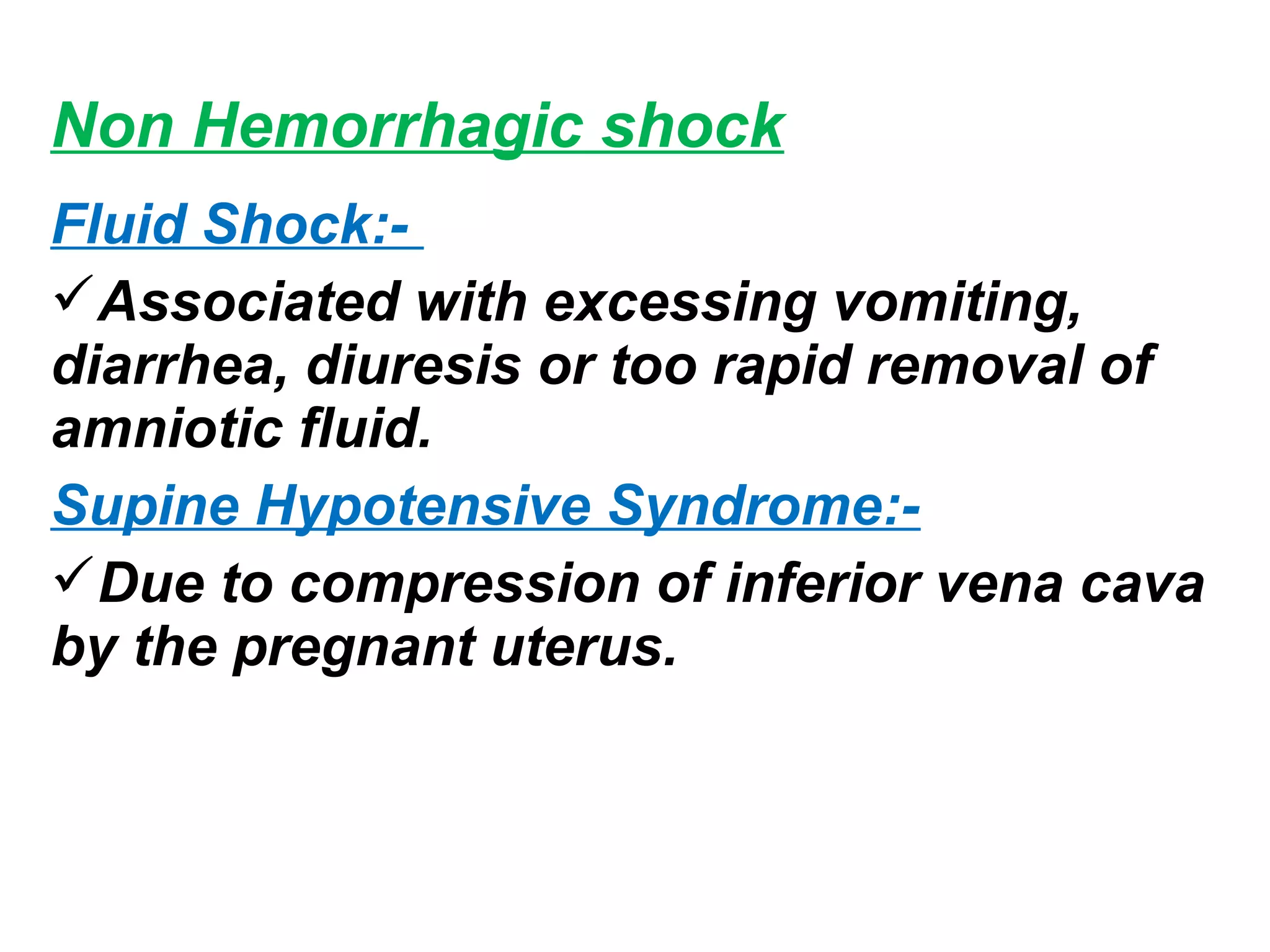 Obstetrical shock | PPT