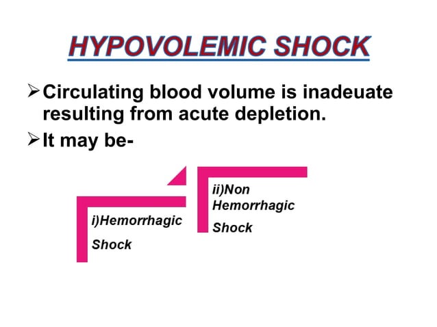Obstetrical shock | PPT | Blood Disorders | Diseases and Conditions