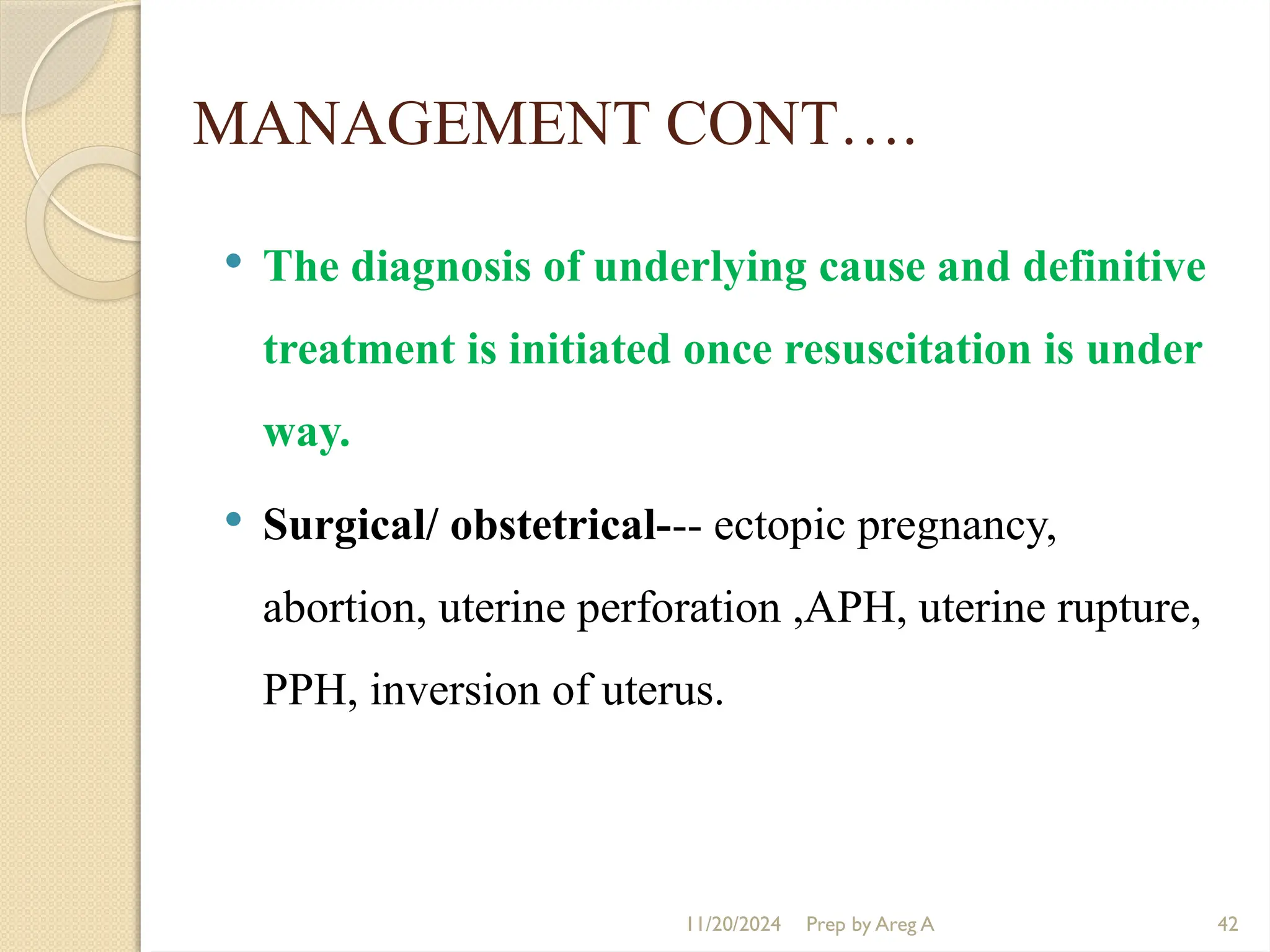 obstetrical shock power point presentation.pptx