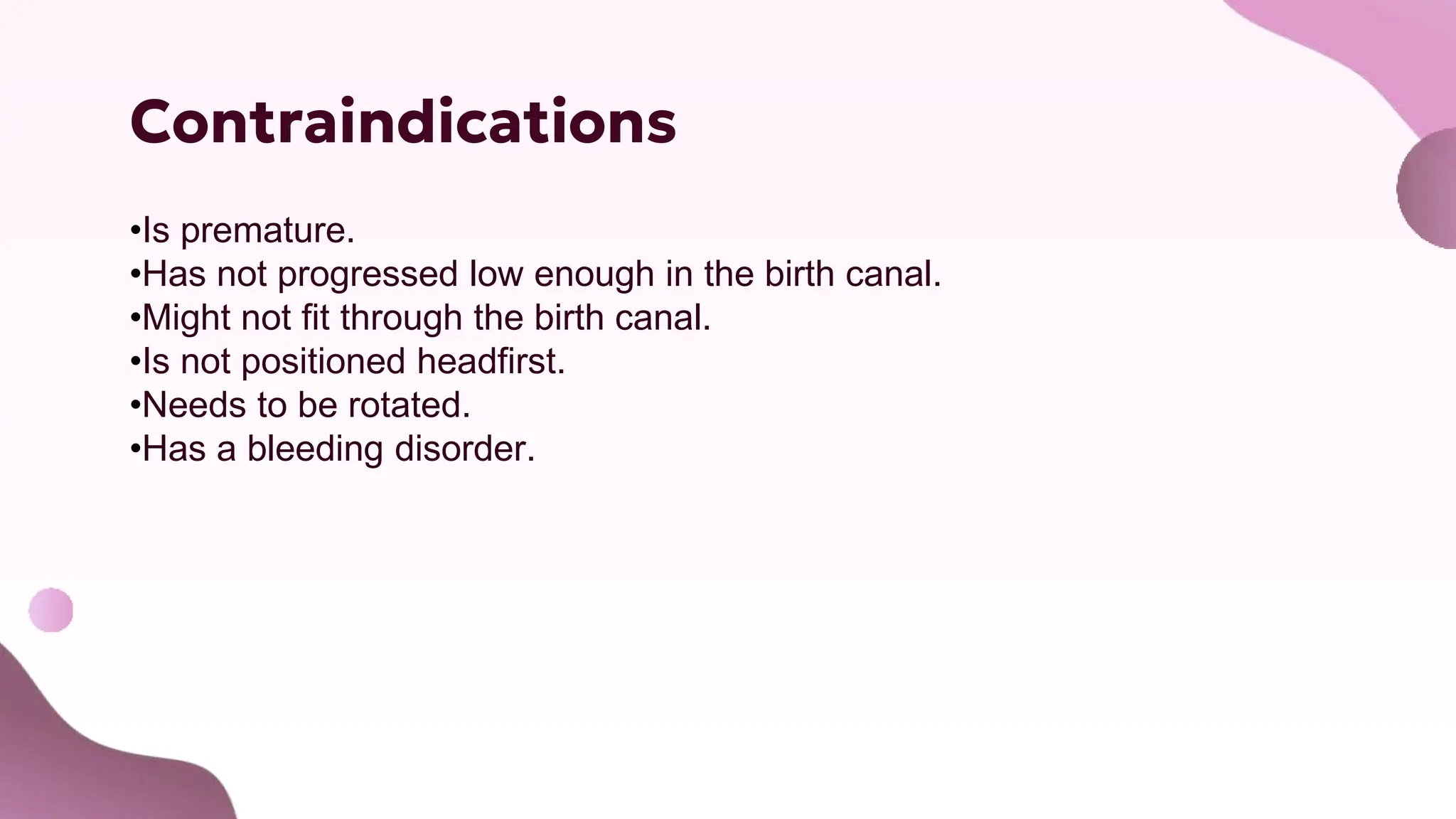 Obstetrical Surgeries - Operative vaginal deliveries are accomplished ...