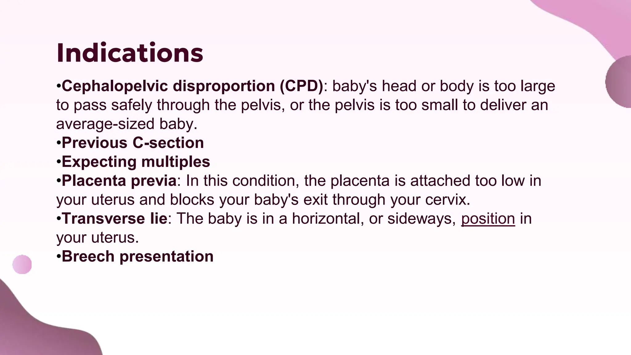 Obstetrical Surgeries - Operative vaginal deliveries are accomplished ...