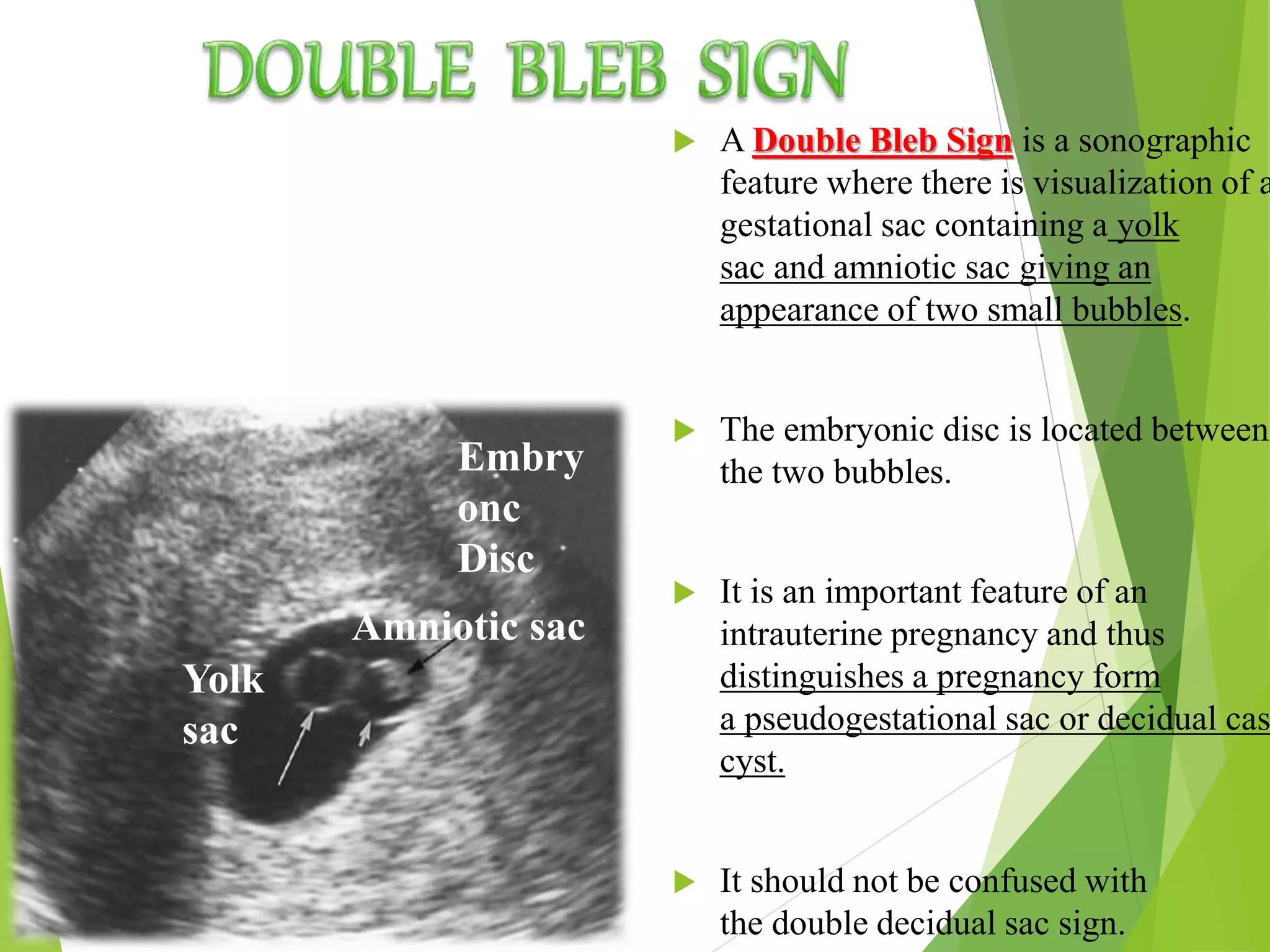 DEB MDRD Obstetrical ultrasound 1ST TRIMESTER | PPTX
