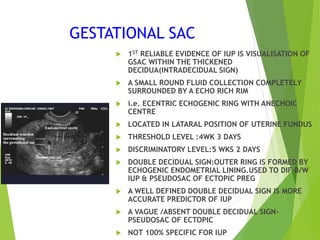 DEB MDRD Obstetrical ultrasound 1ST TRIMESTER | PPTX