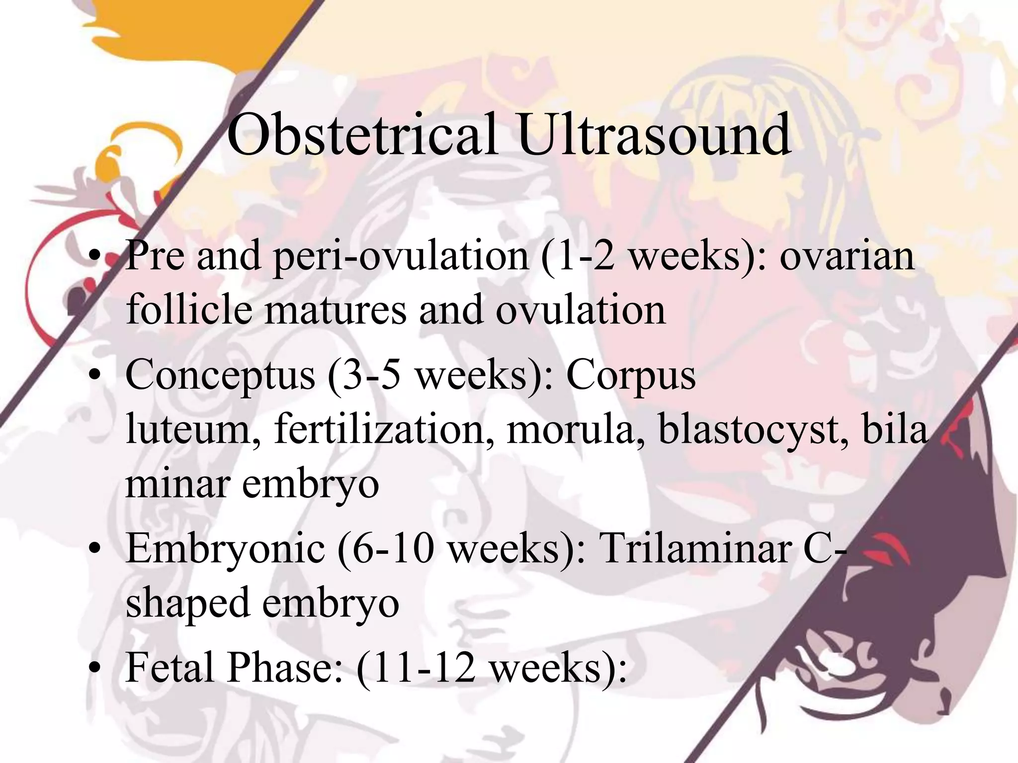 Obstetrical Ultrasound | PPTX