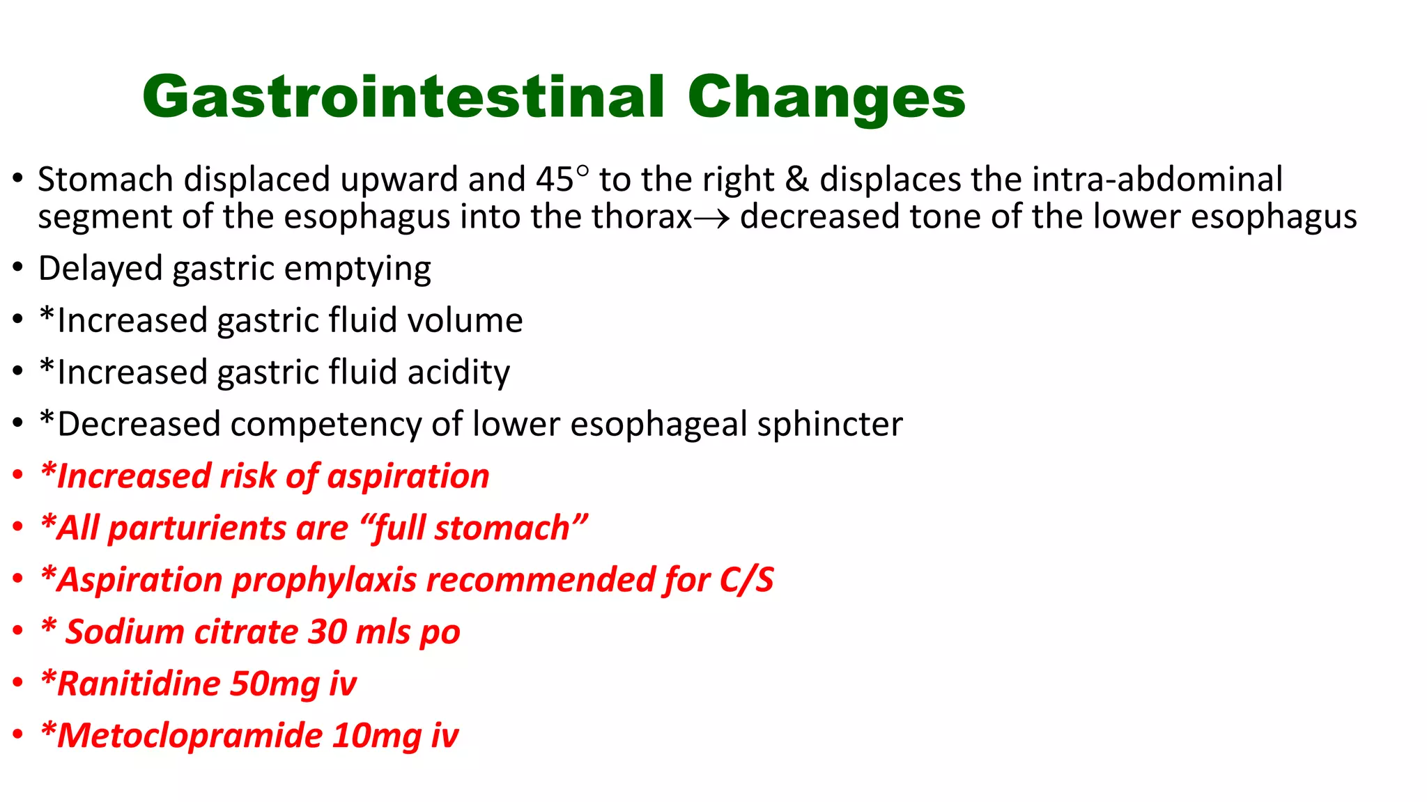 Obstetric anaesthesia | PPTX