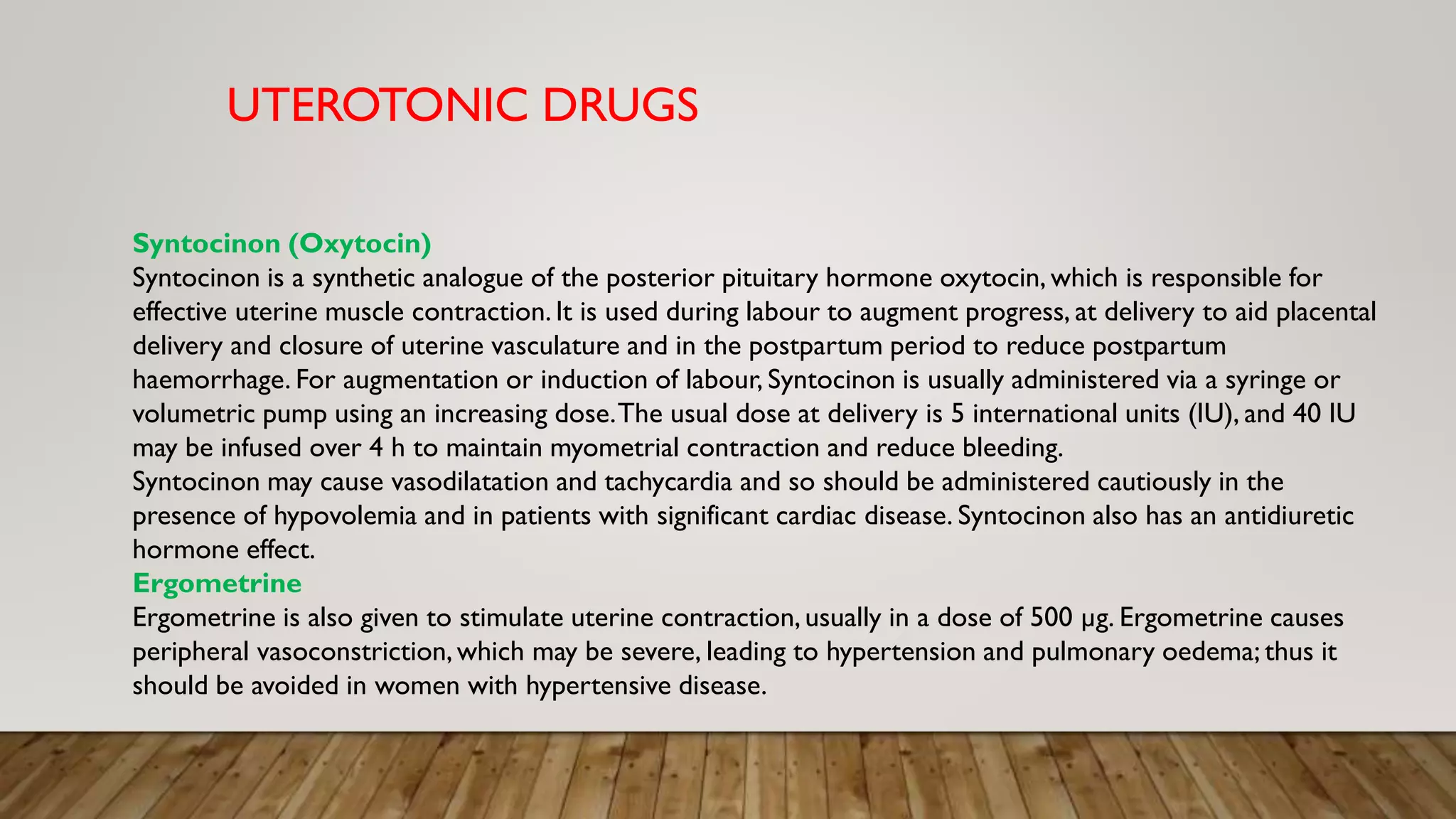 Obstetric anaesthesia 2020 | PPT