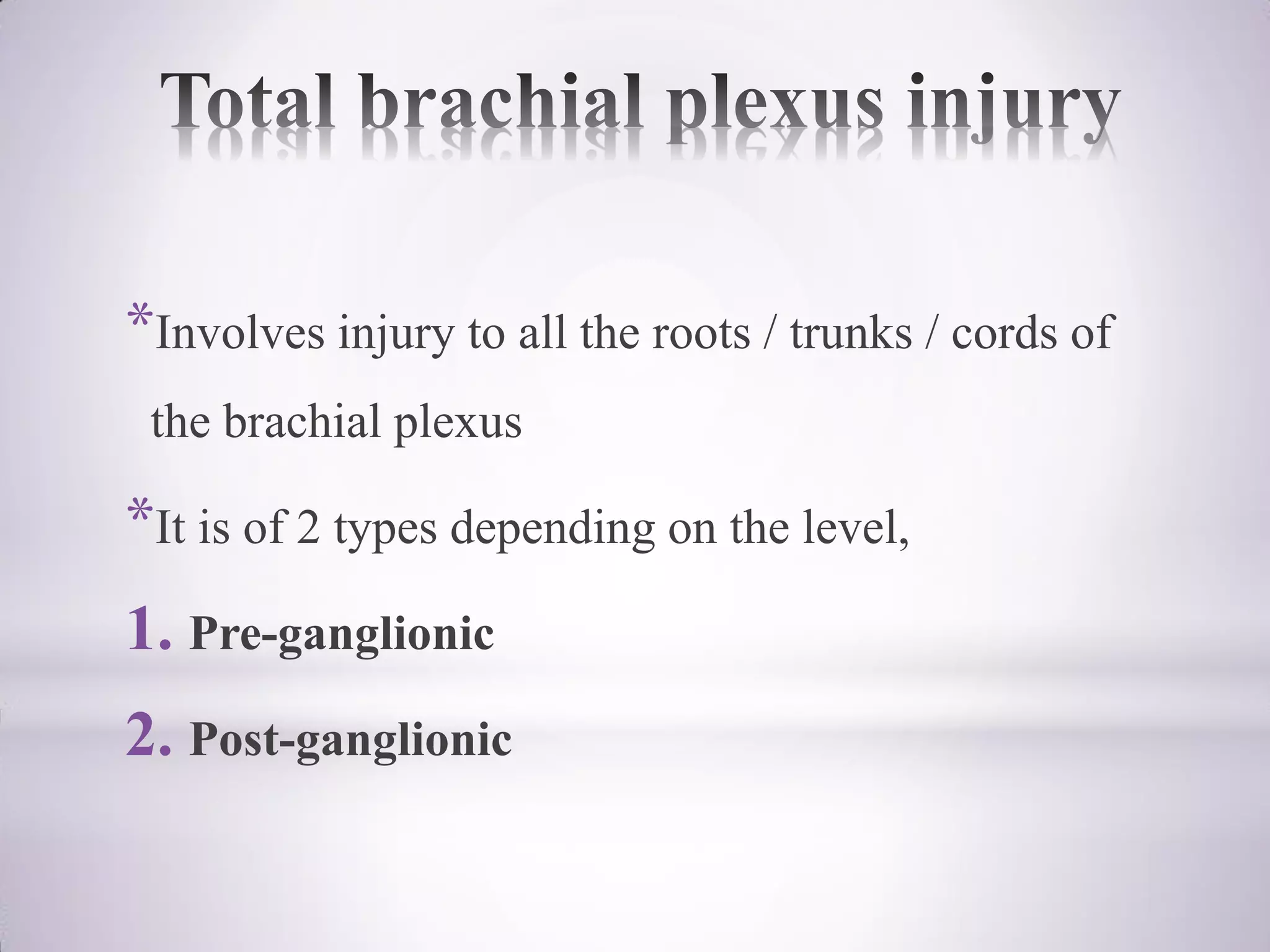 Obstetric brachial plexus injury (OBPI) | PDF