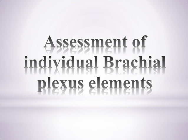 Obstetric brachial plexus injury (OBPI) | PDF | Pregnancy ...