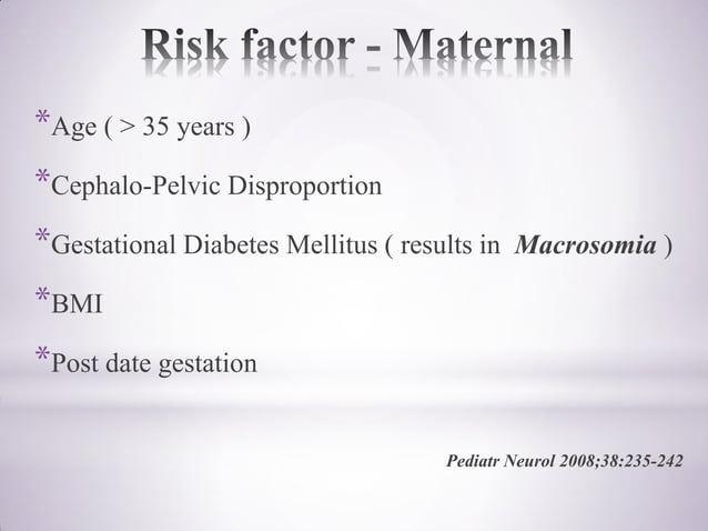Obstetric brachial plexus injury (OBPI) | PDF | Pregnancy ...
