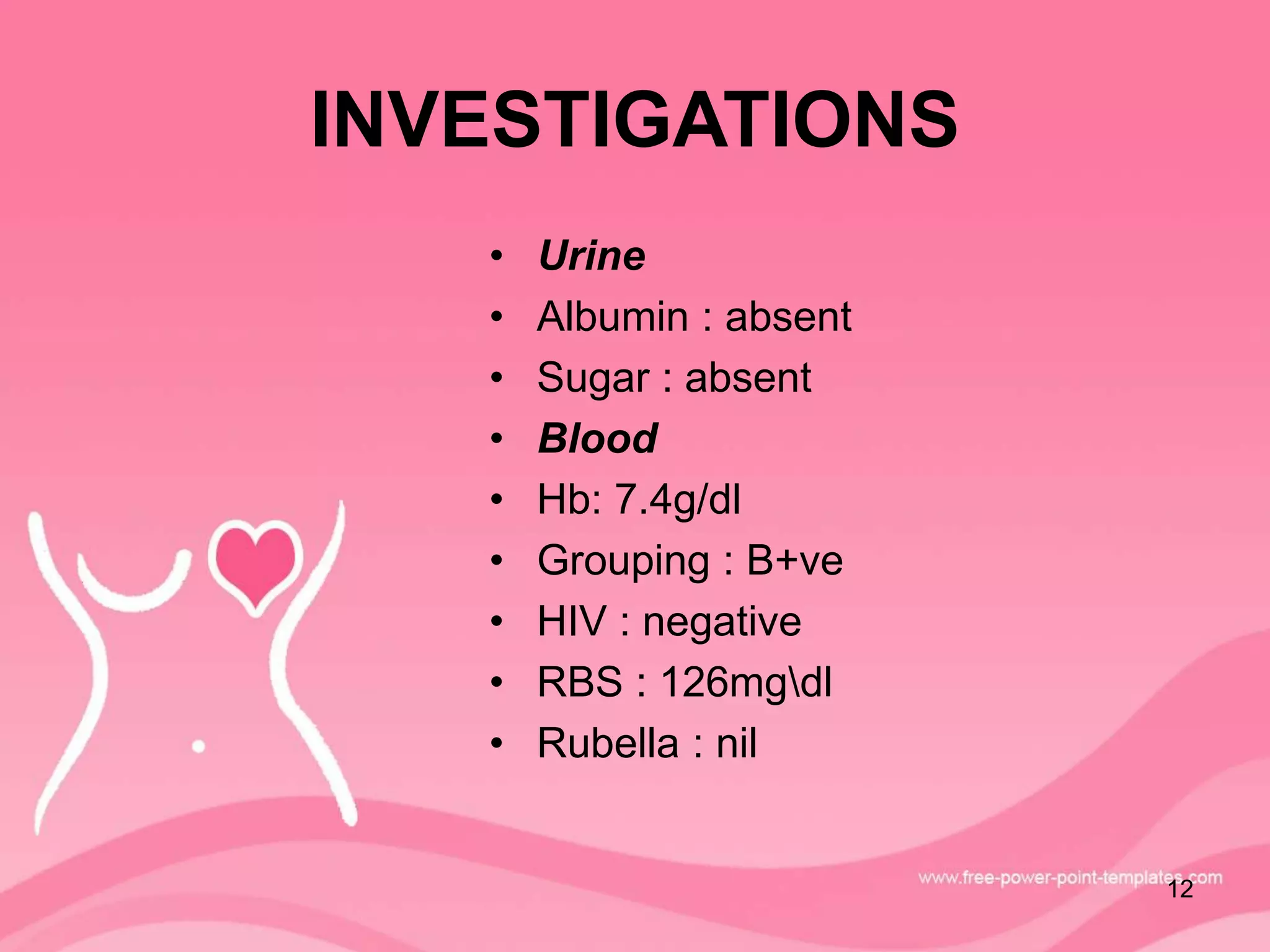 Obstetric case study | PPTX