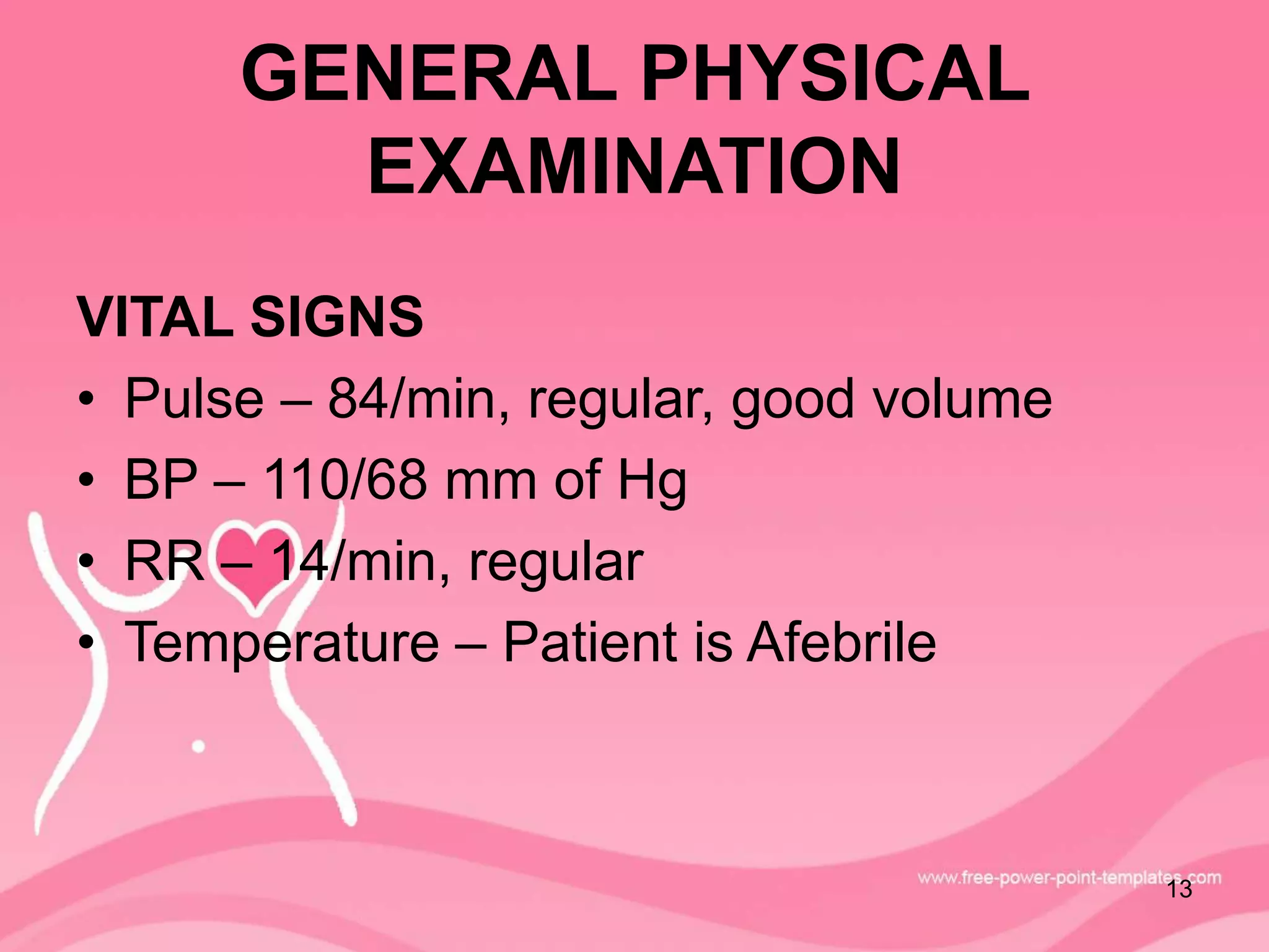 Obstetric case study | PPTX