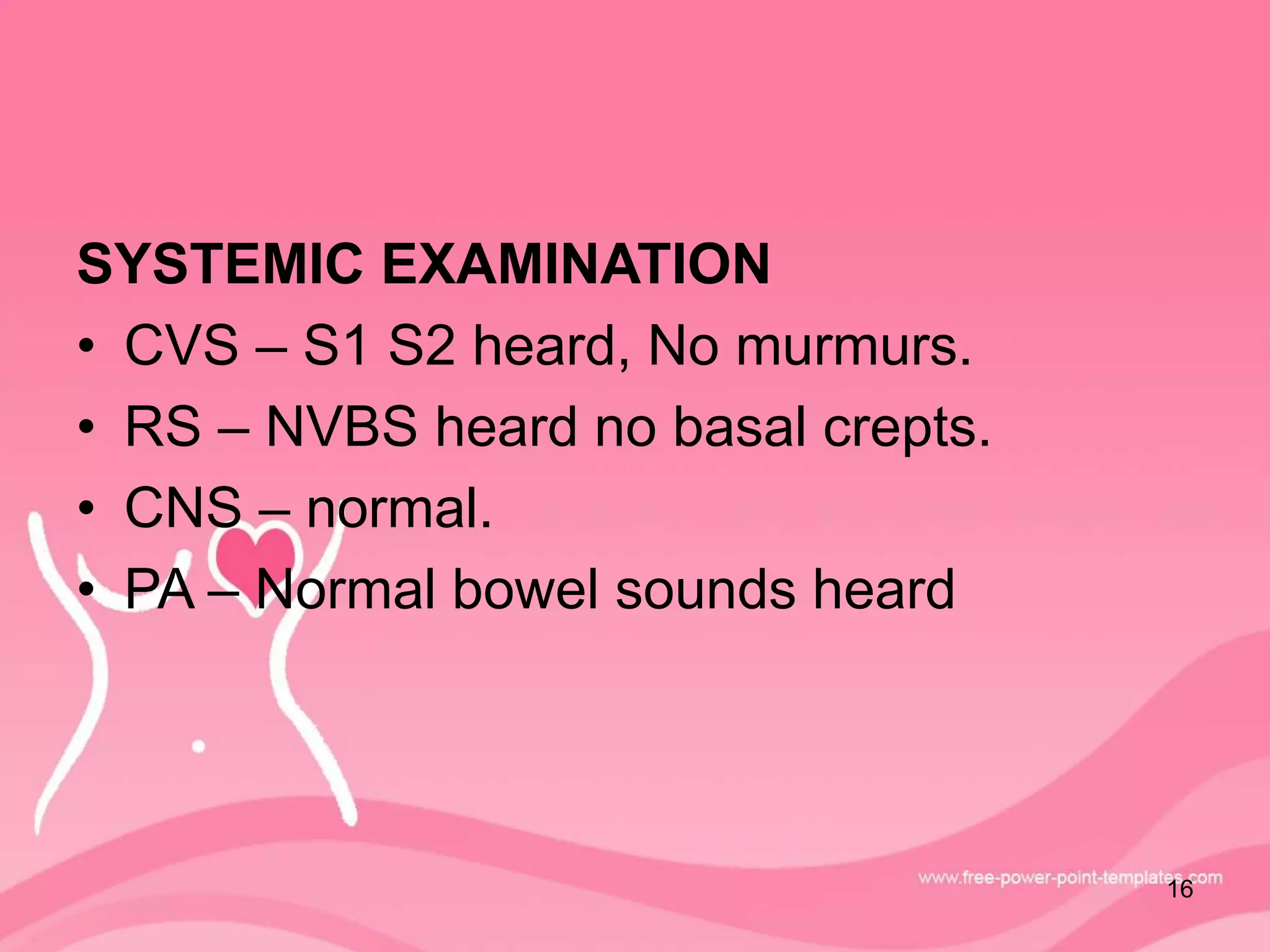 Obstetric case study | PPTX
