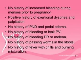 Obstetric case study | PPTX