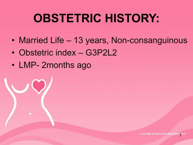 Obstetric case study | PPTX | Pregnancy | Reproductive Health