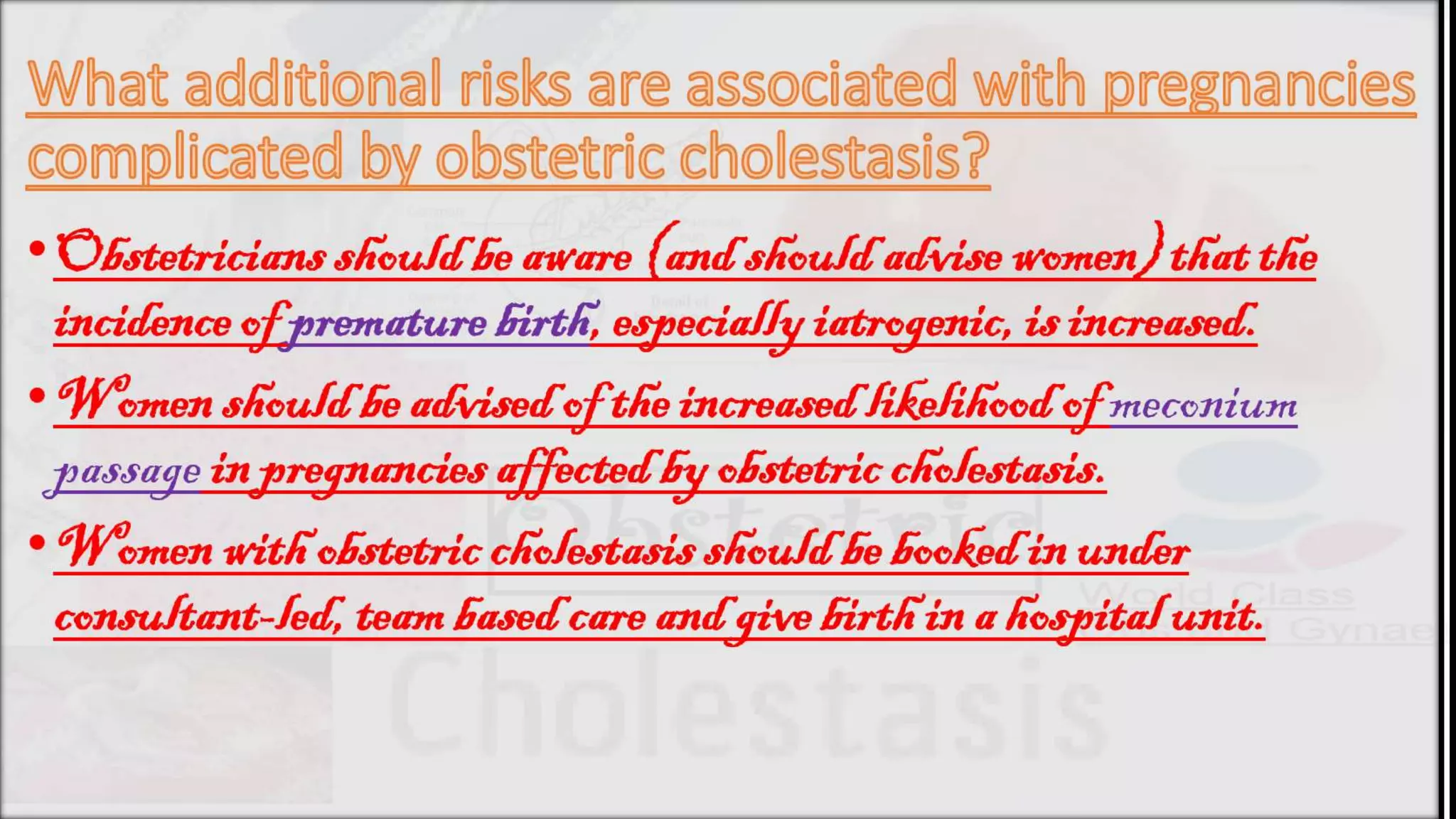 Obstetric cholestasis | PPTX