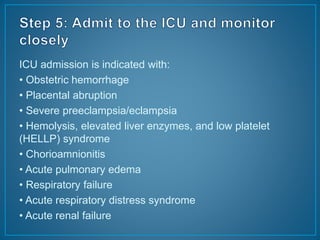Icu Admit For Eclampsia