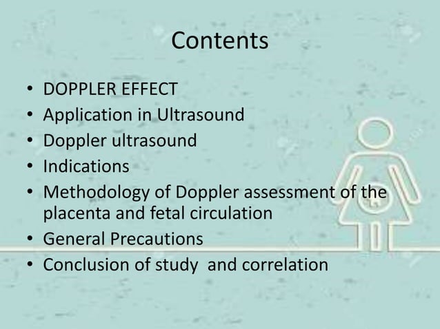 Obstetric doppler | PPT
