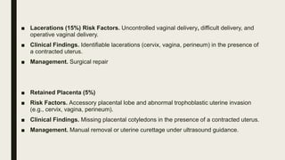 Obstetric emergencies | PPTX