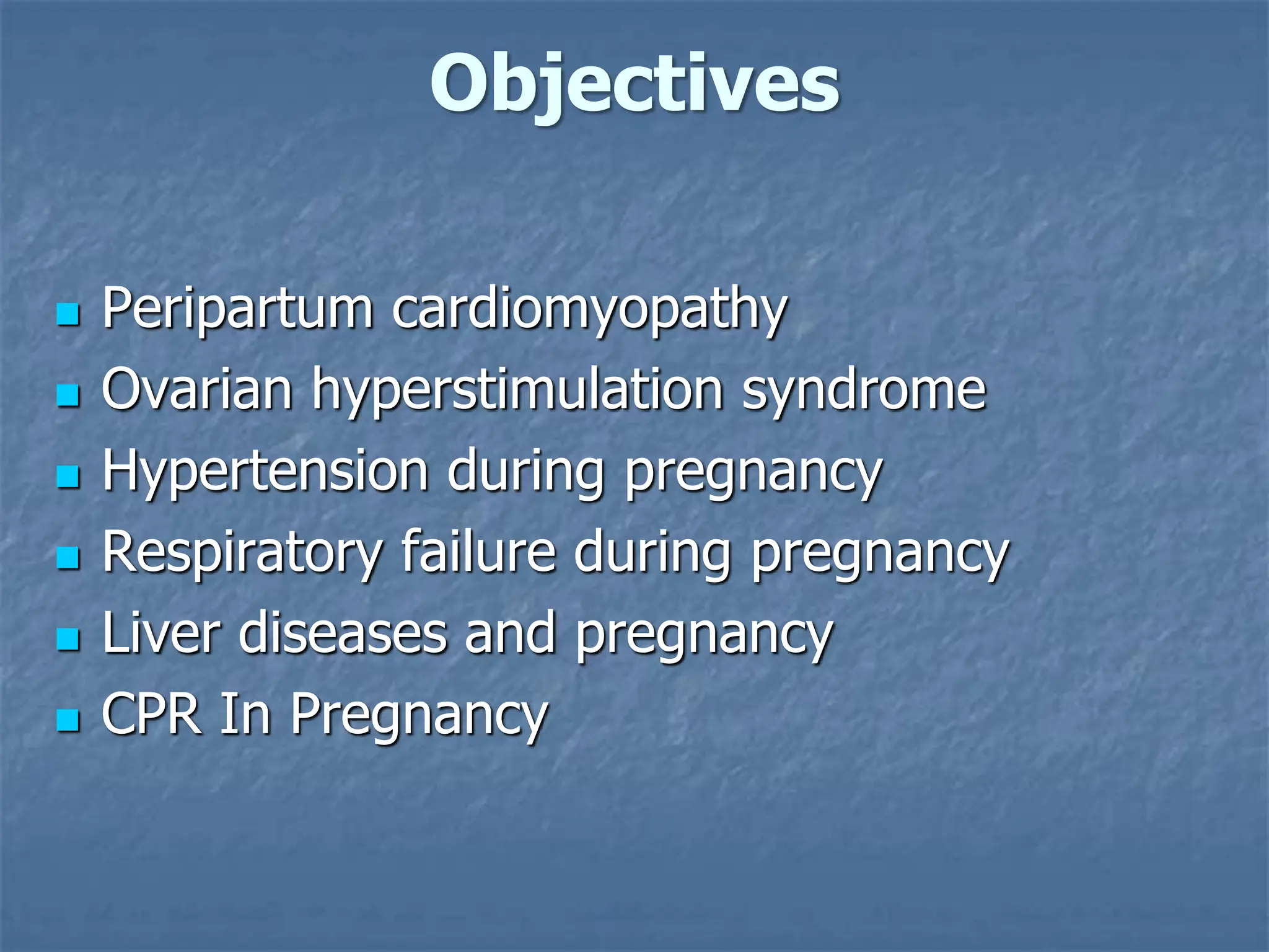 Obstetric Emergencies In Intensive Care Unit.ppt