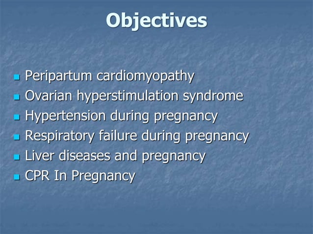 Obstetric Emergencies In Intensive Care Unit.ppt