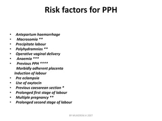 Obstetric emergency part 2 | PPTX