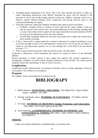 Obstetrical Emergency in details this plan of clinical teaching. word ...