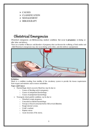 Obstetrical Emergency in details this plan of clinical teaching. word ...