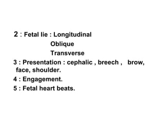 Obstetric+history+and+examination | PPT