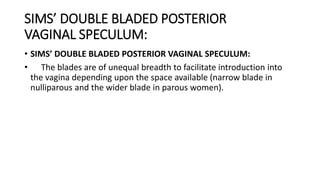 Obstetric instruments power point presentaion | PPTX
