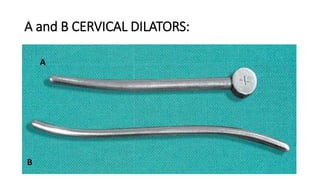 Cervical Dilator Tent
