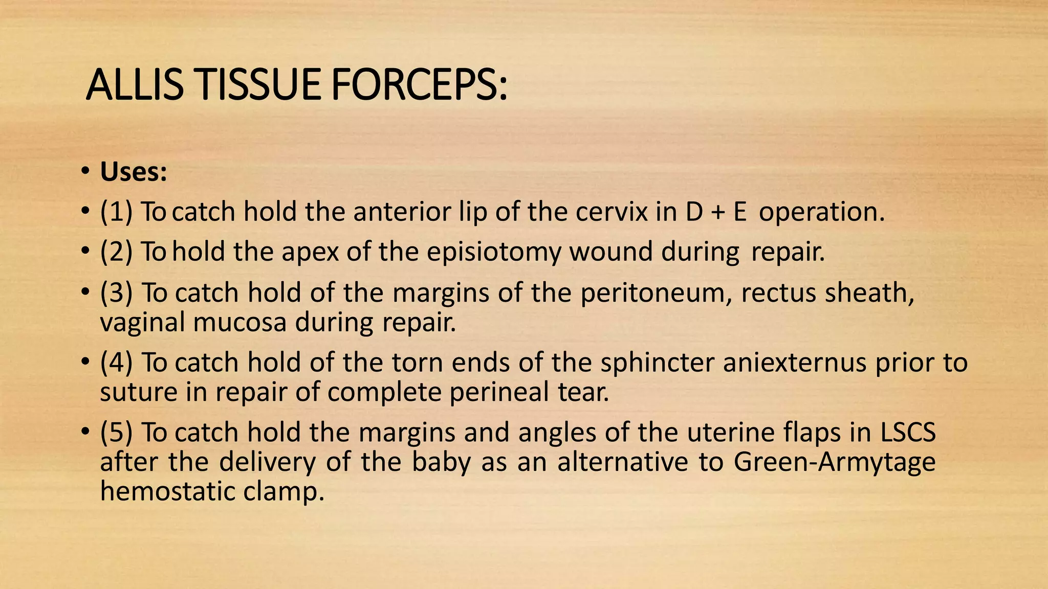 Obstetric instruments | PPTX