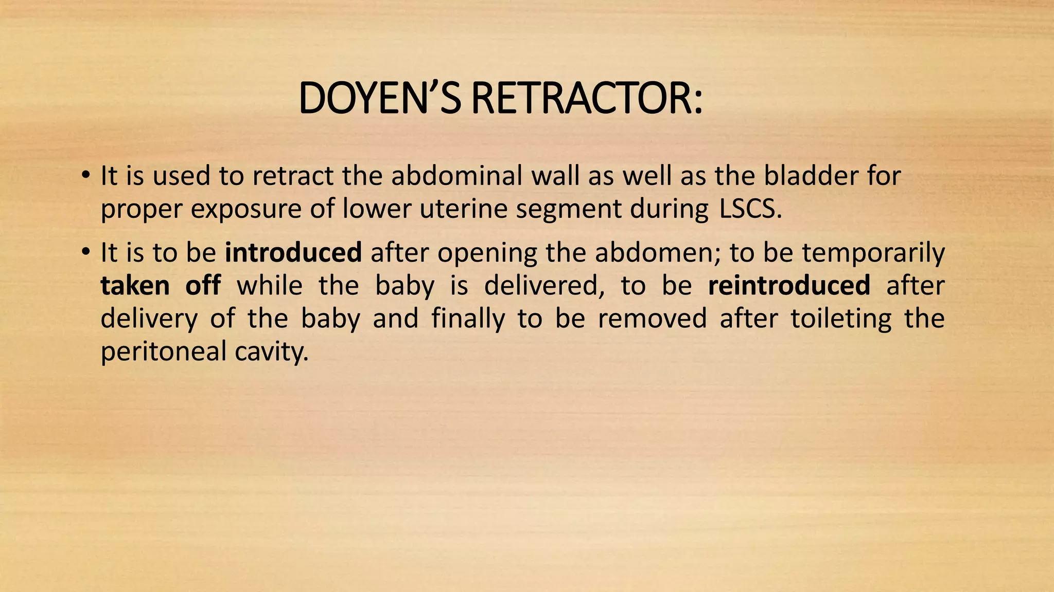 Obstetric instruments | PPTX