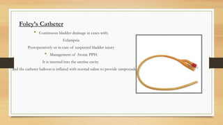 OBSTETRIC INSTRUMENTS USED IN GYNECOLOGICAL SURGERIES | PPTX