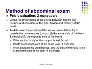 Obstetric physical examination-Ramy.ppt